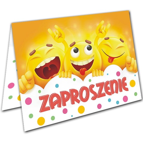 Zaproszenia Urodzinowe Emotki Party Urodziny Zaproszenia pl Zaproszenia Urodzinowe Emotki Party Urodziny Zaproszenia pl